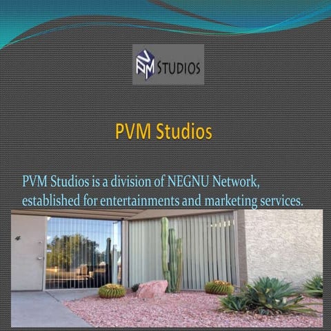 Pvm studios | PPT