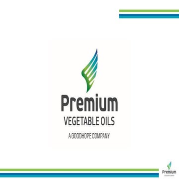 Premium Vegetable Oils - Animal Feed Division | PDF