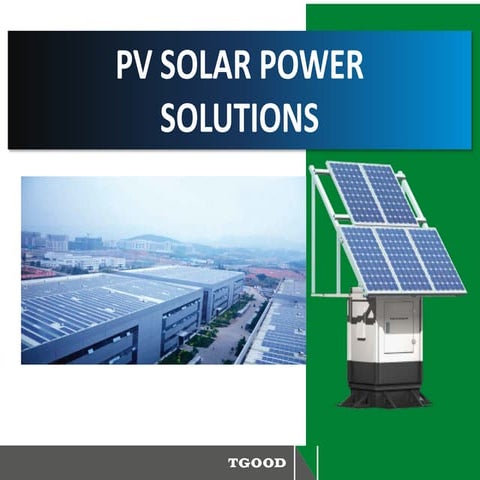 Pv power plant solutions | PDF