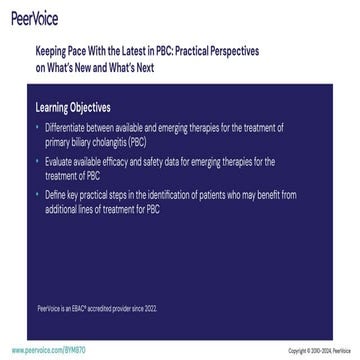 Keeping Pace With the Latest in PBC: Practical Perspectives on What’s ...