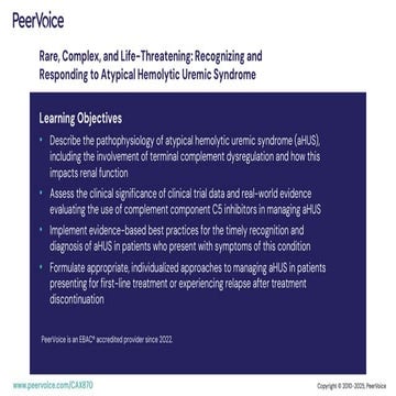Rare, Complex, and Life-Threatening: Recognizing and Responding to ...