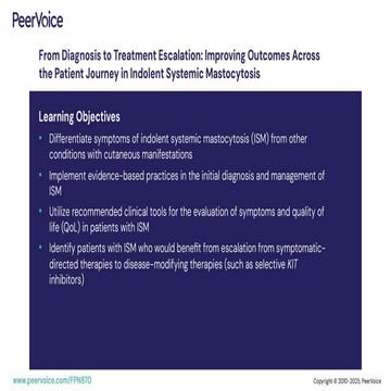From Diagnosis to Treatment Escalation: Improving Outcomes Across the ...