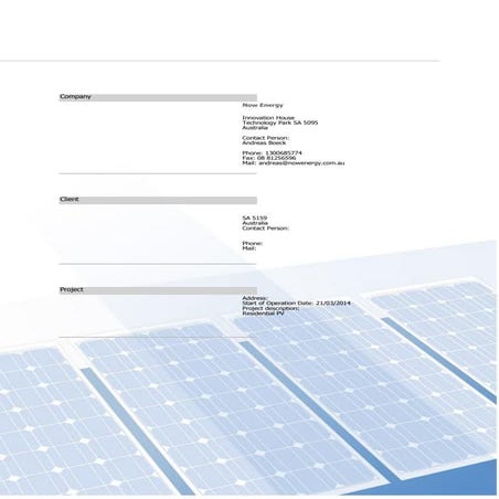 Pv Solar Grid Connect Solar Design | PDF