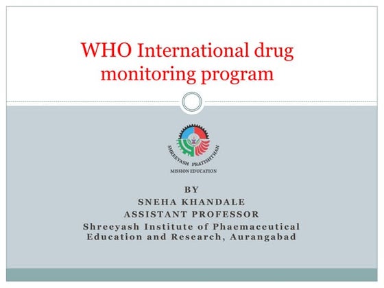 WHO international drug monitoring programme.pptx
