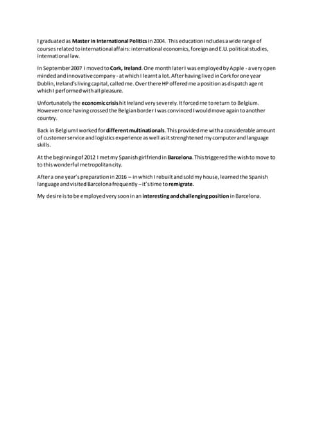 Simon CV June 2015 | DOCX