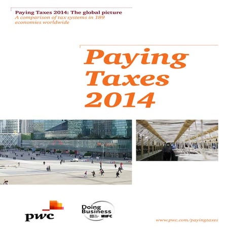 Etude PwC/Banque mondiale "Paying taxes 2014" | PDF