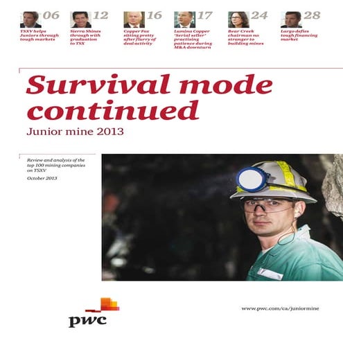 Pwc junior-mine-2013-10-en | PDF