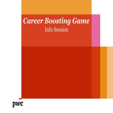 PwC Career Boosting Game - Romania | PPT