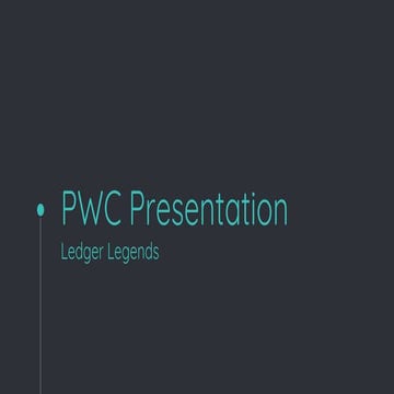 PWC Slides Challenge for College Students Presentation | PPTX | Human ...