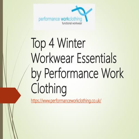 Important workwear tips | PPTX