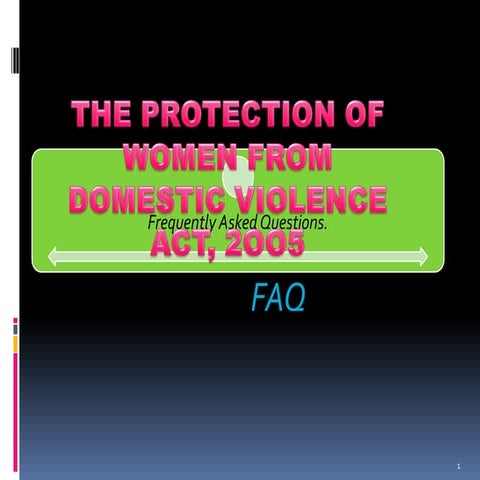 DOMESTIC VIOLENCE | PPTX