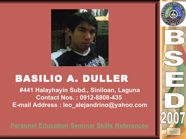 Sample Class Record | XLS