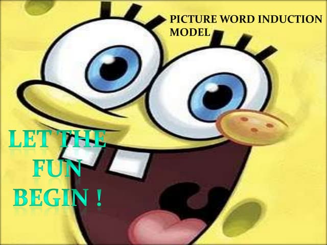 Picture Word Inductive Model (PWIM) | PPTX