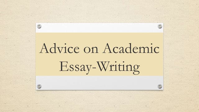 ESSAY WRITING for isc examinations class 12 | PPTX