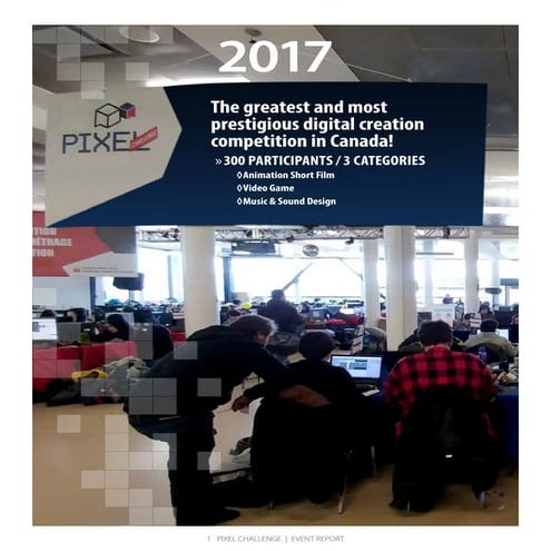 Pixel Challenge 2015 | Event Report | PDF