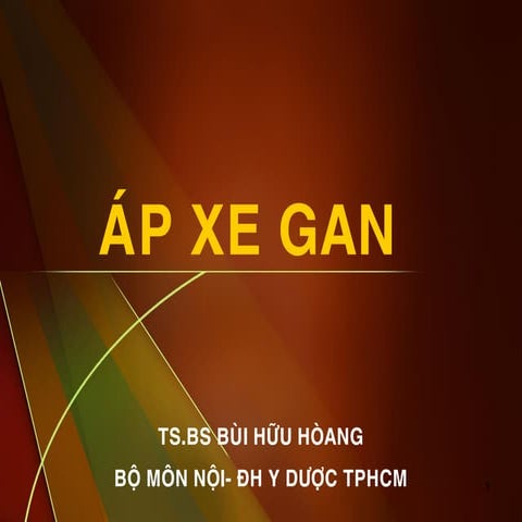 ÁP XE GAN | PDF