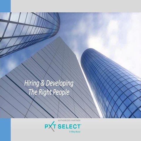 PXT Select - Hire Smarter - Engage Fully | PDF | Resume Writing and ...