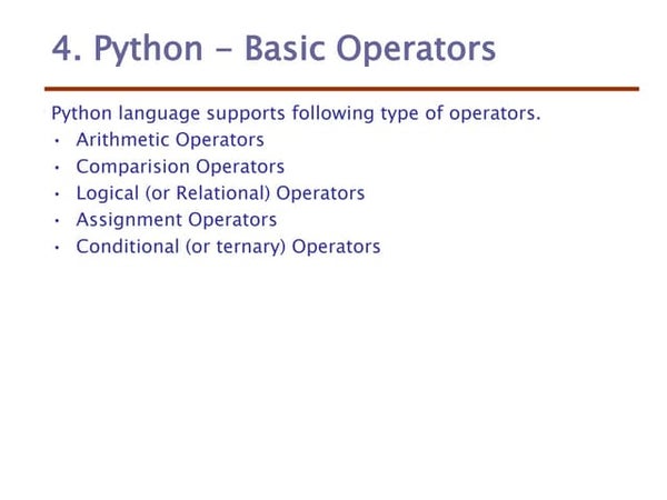 Operators In Java Presentation Ppt
