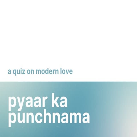 Pyaar Ka Punchnama || QM: Prayag Mohanty || Valentine's Day Special || BITS Pilani KK Birla Goa ...