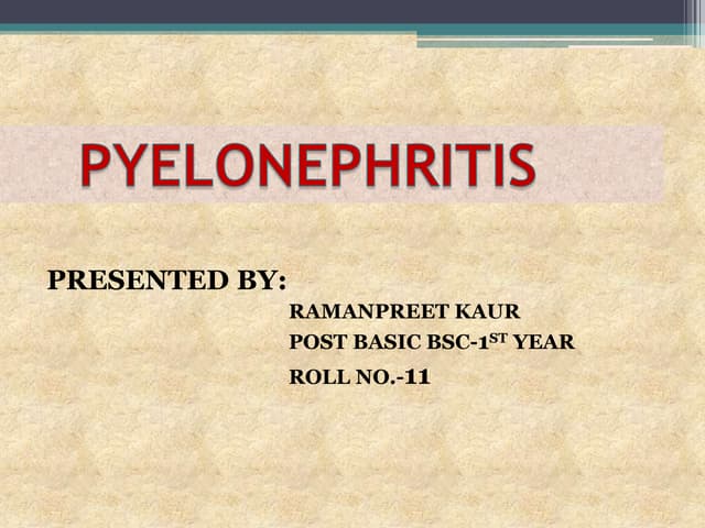 Diseases of ureters | PPTX