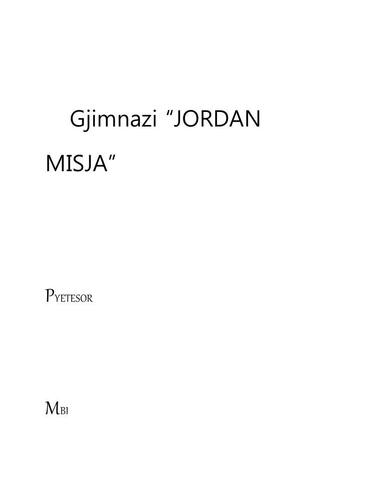 Pyetesor mbi korrupsionin