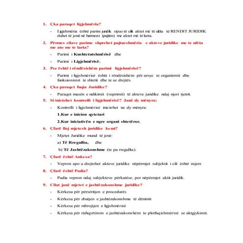 E Drejta Civile - Pyetje & Përgjigje | PDF