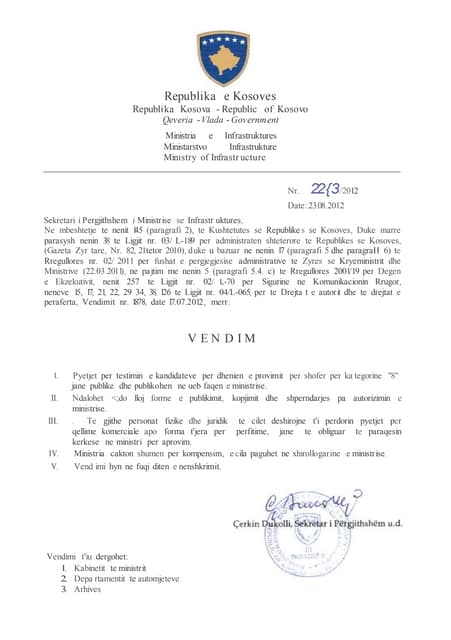 Shenjat rrugore | PPTX