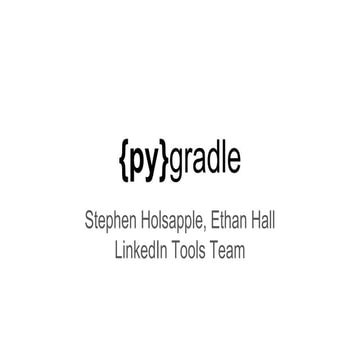 {py}gradle | PDF | Programming Languages | Computing