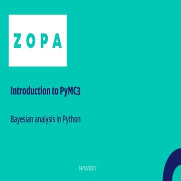 Introduction To Bayesian Analysis In Python Ppt