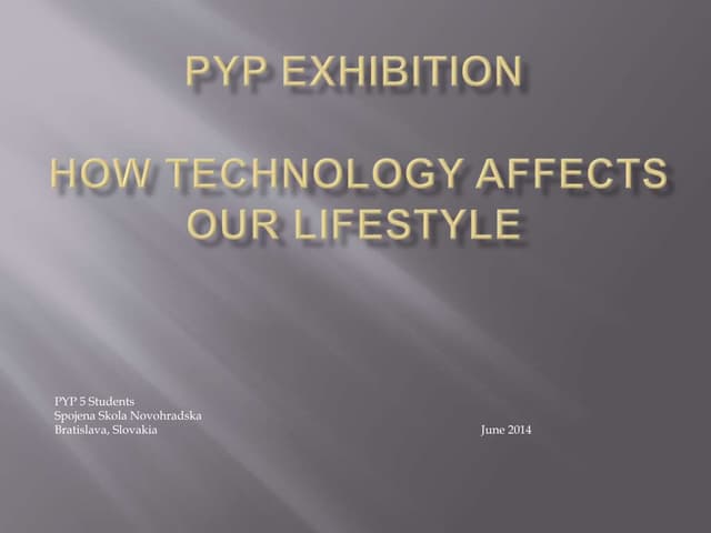Impact of Technology on Society | PPTX