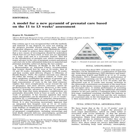 Pyramid of ANC care | PDF