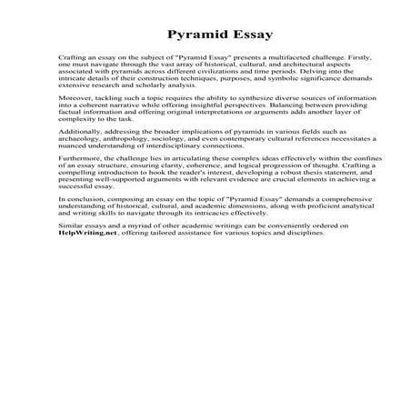 Pyramid Essay.pdf