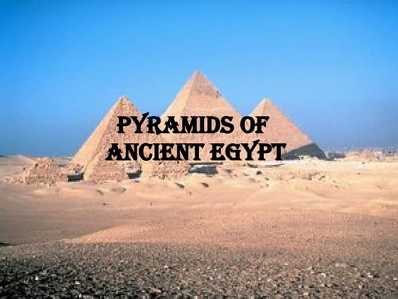 Ancient Egypt Project Pyramids | PPT