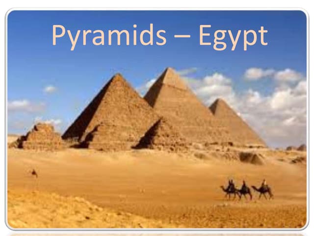 The Great Pyramids Of Giza | PPT