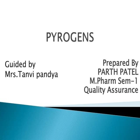 Pyrogen 112070804004 | PPTX