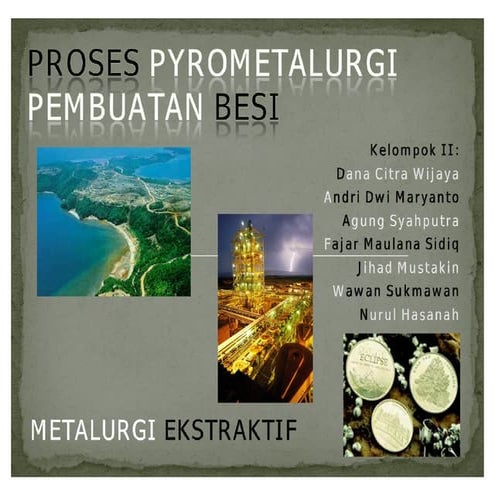 Pyrometallurgy | PDF