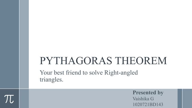 Introduction to Pythagorean Theorem.pptx