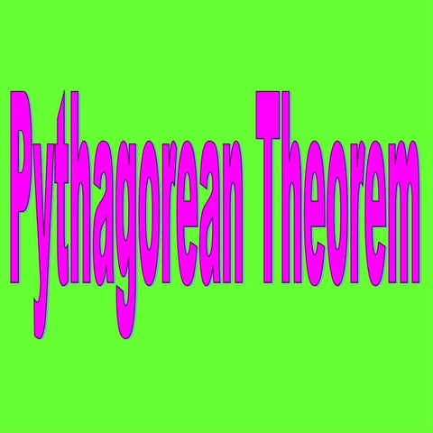 Pythagorean Theorum | PPT
