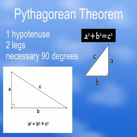 Pythagorean Theorem | PPT