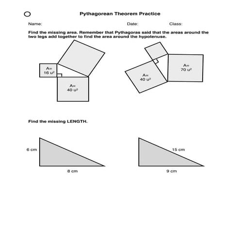Pythagorean Practice | PDF
