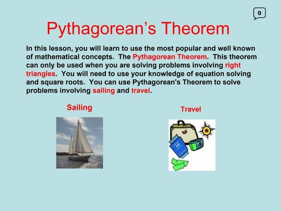 Pythagoras theorem | PPT