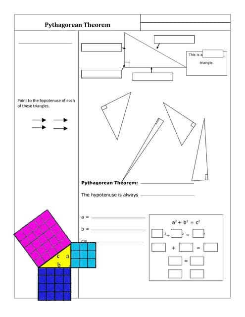Pythagorean Theorem And Distance Formula | PPTX | Physics | Science