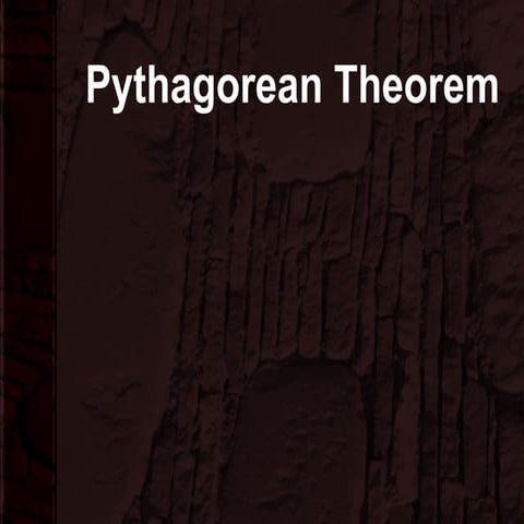 The Pythagorean Theorem | PPT