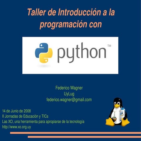 Estructuras de control en Python - Imprimible | PDF