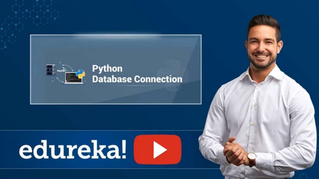 Python Database Connection Edureka Ppt