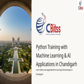 Python-Training-with-Machine-Learning-and-AI-Applications-in-Chandigarh ...