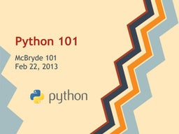 Python 101: Python for Absolute Beginners (PyTexas 2014) | PPT