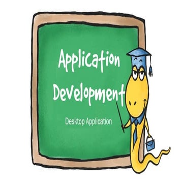 Application Development With Python Desktop Application Ppt 2419