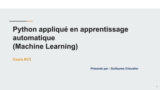 Guillaume Chevalier, Software principal senior developer