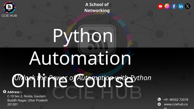 Python Automation Python Automation Online Course Ppt 9139